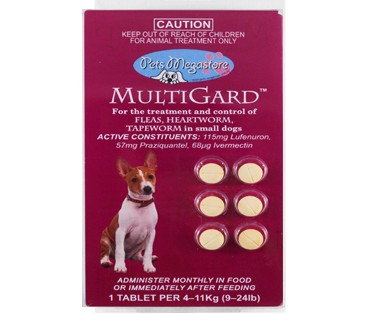 MultiGard Sml Dog Tabs - Dogs & Puppies