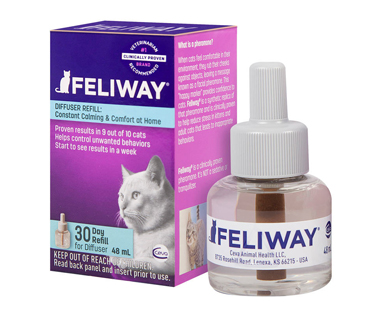 Feliway Diffuser Refill (1 only) 48mls - Cats & Kittens