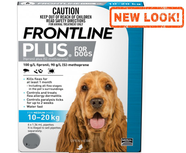 Frontline Plus Medium Dog - Dogs & Puppies