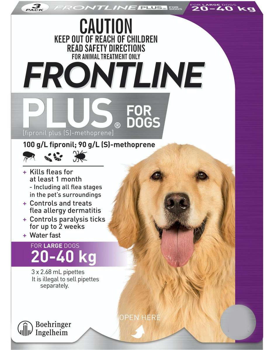 Frontline Plus Large Dog - Dogs & Puppies