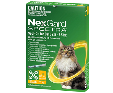 Nexgard Spectra Medium/Large Cats - nexcatL