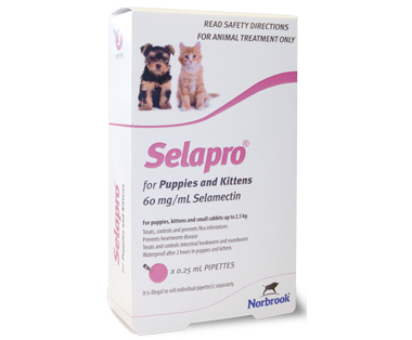 Selapro for Puppies & Kittens 3 Pack - selpink