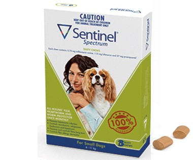 Sentinel Spectrum Chews (Green) - Dogs & Puppies